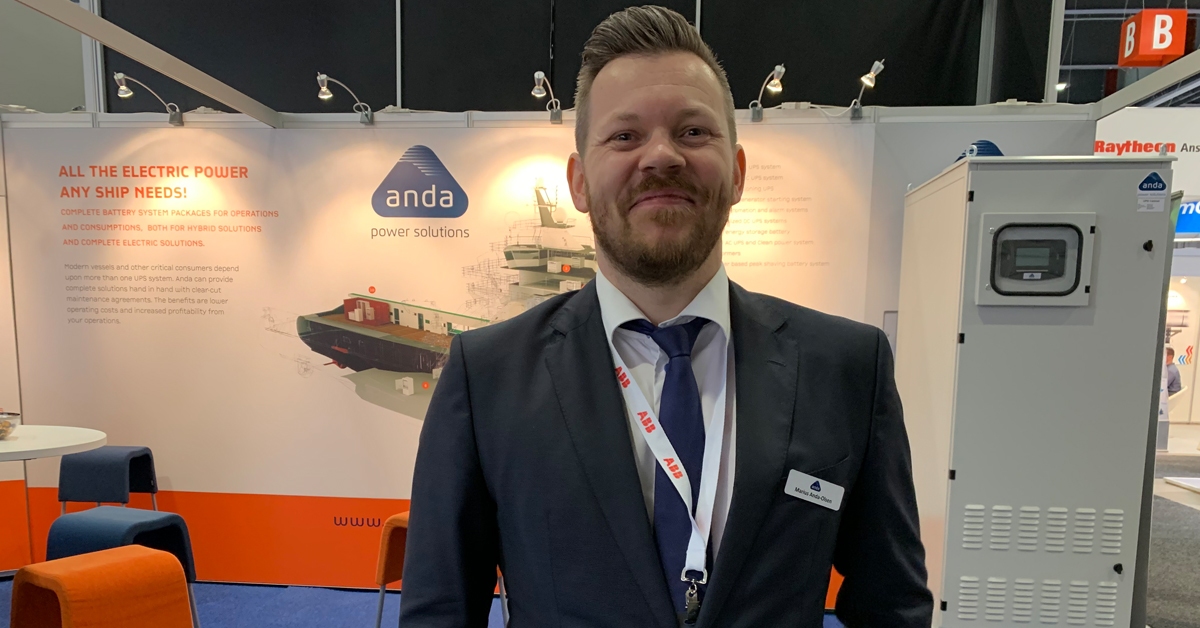 Anda-Olsen på Nor-Shipping - ANDA-OLSEN AS
